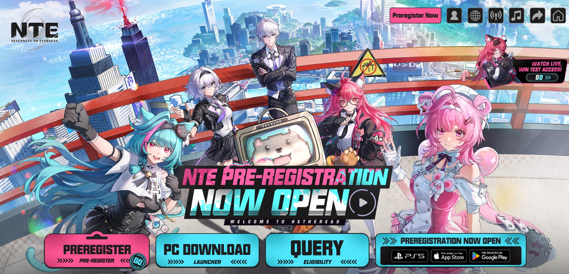 Neverness to Everness Release Date & Pre-Registration Rewards