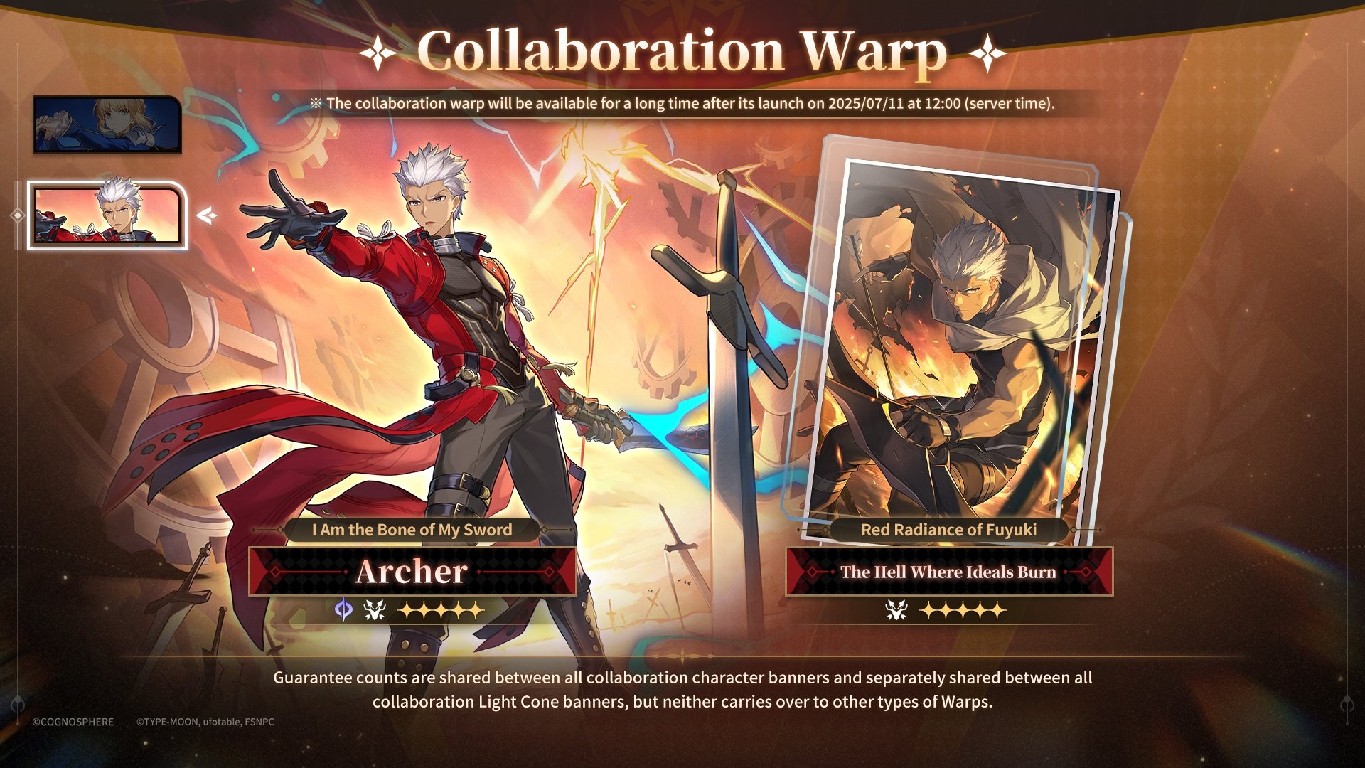 Honkai Star Rail Fate Stay Night Collaboration Details (2025)